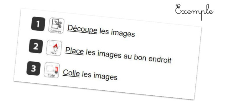 Outils : les pictogrammes consignes – Ressources pour l'école inclusive